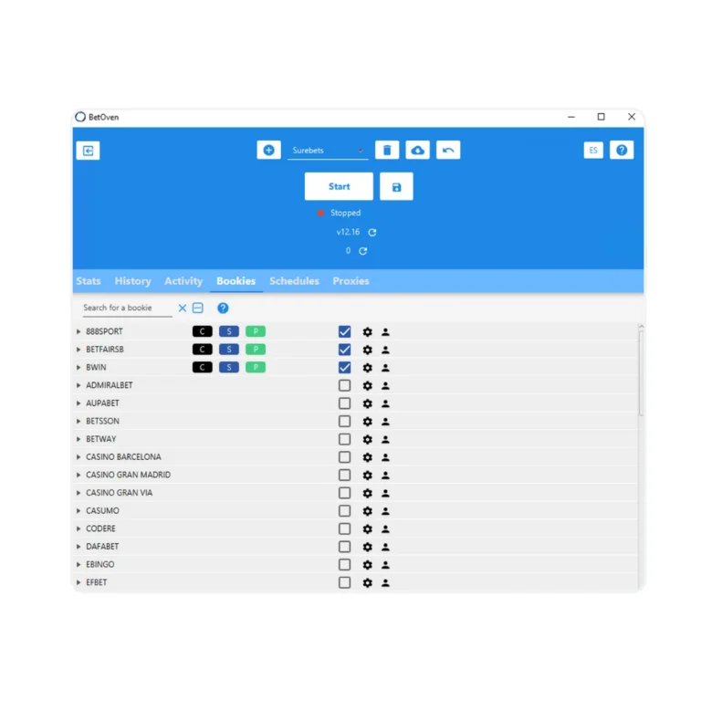Sports betting bot - BetHunter